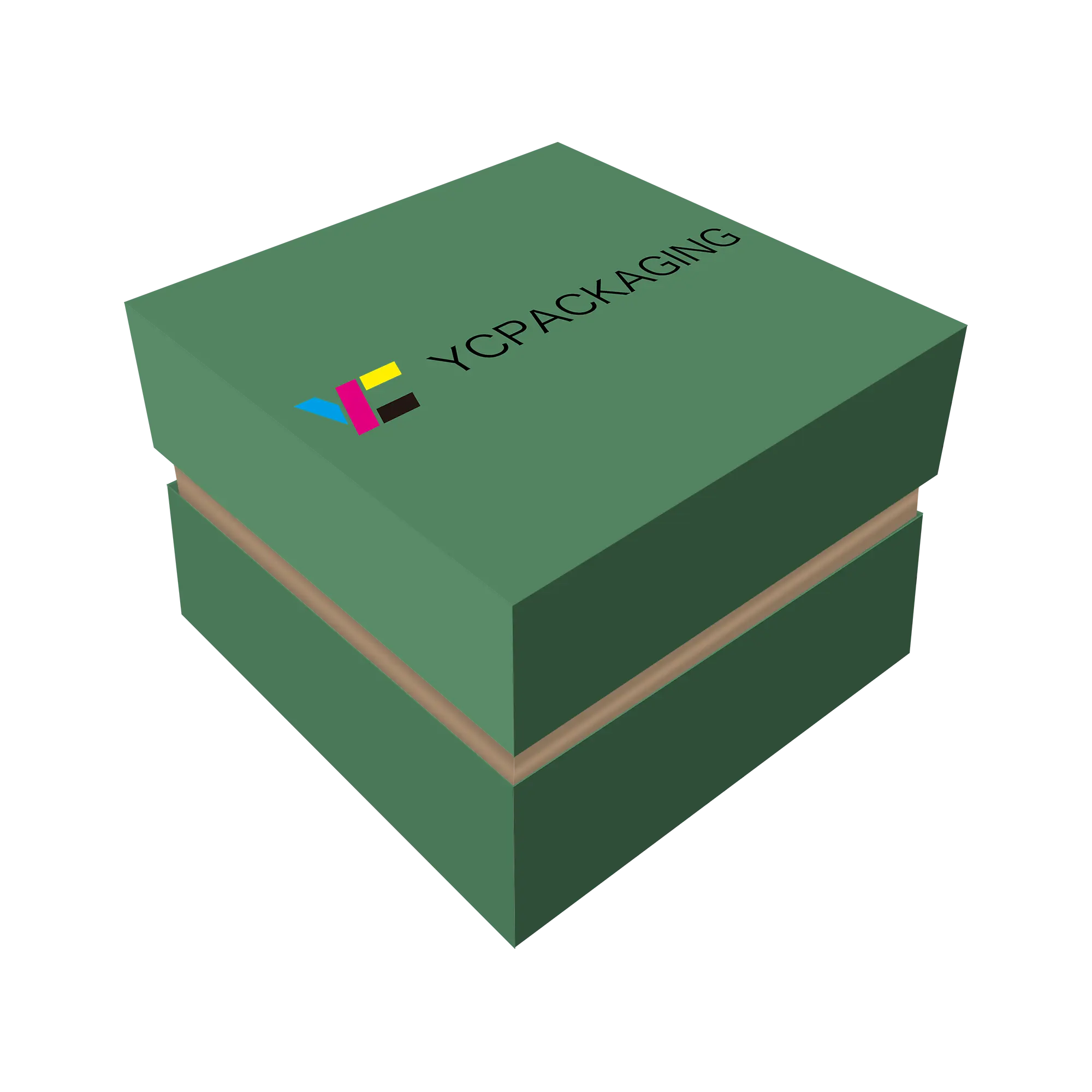 Custom Two-Piece Lid & Base Rigid Boxes Packaging