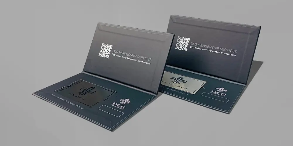 Custom Gift Card Box Packaging for Membership & Business Cards
